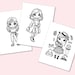 Fashion Girls Coloring Pages | 30 Printable Kids Coloring Pages ...