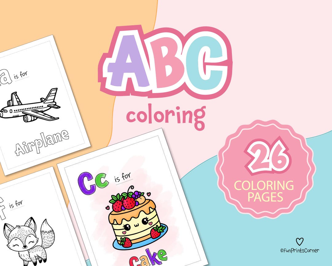 ABC Coloring Pages | Alphabet Coloring Sheets | 26 Printable Kids ...