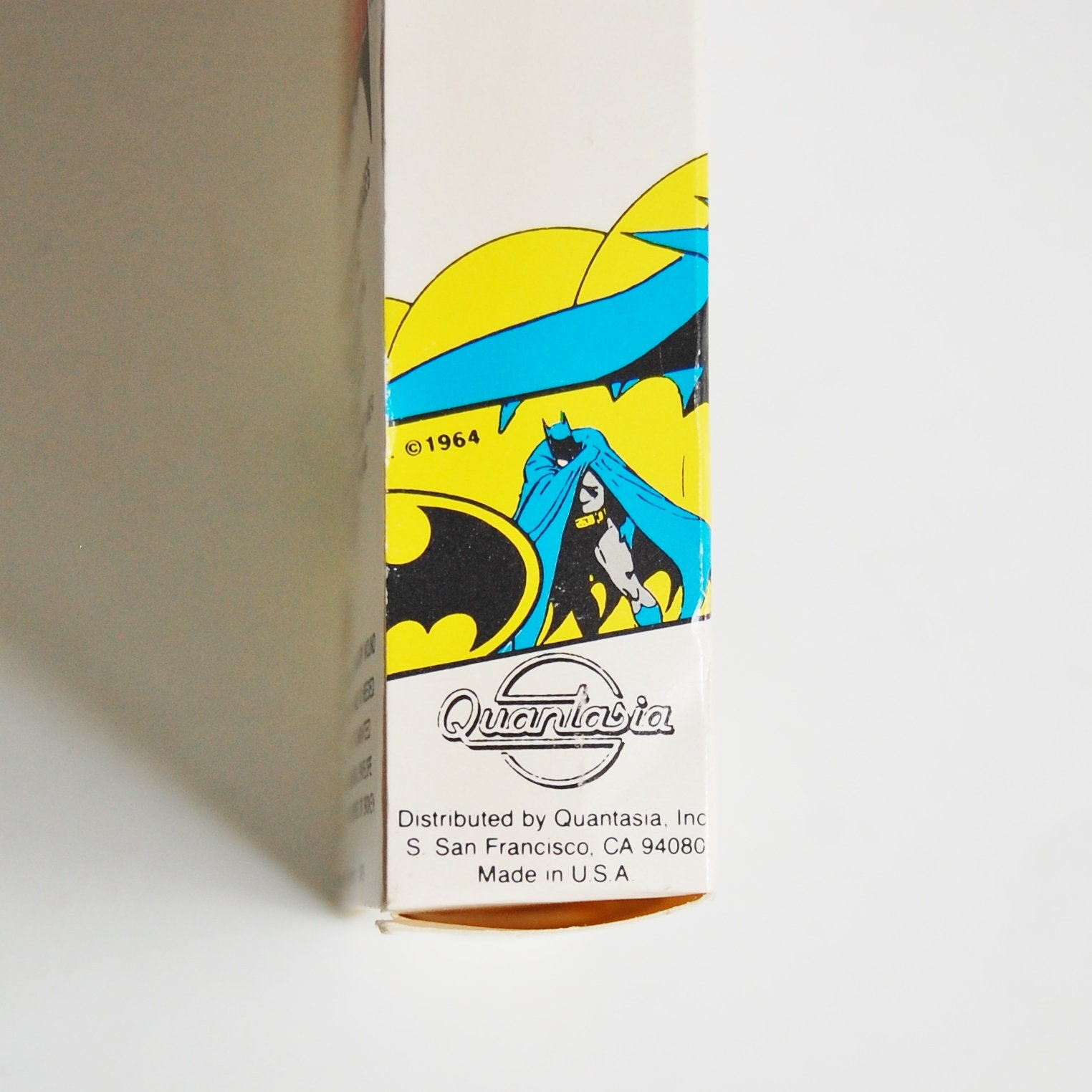 Vintage 80s Batman Bandages Box Quantasia Comic Book Design - Etsy
