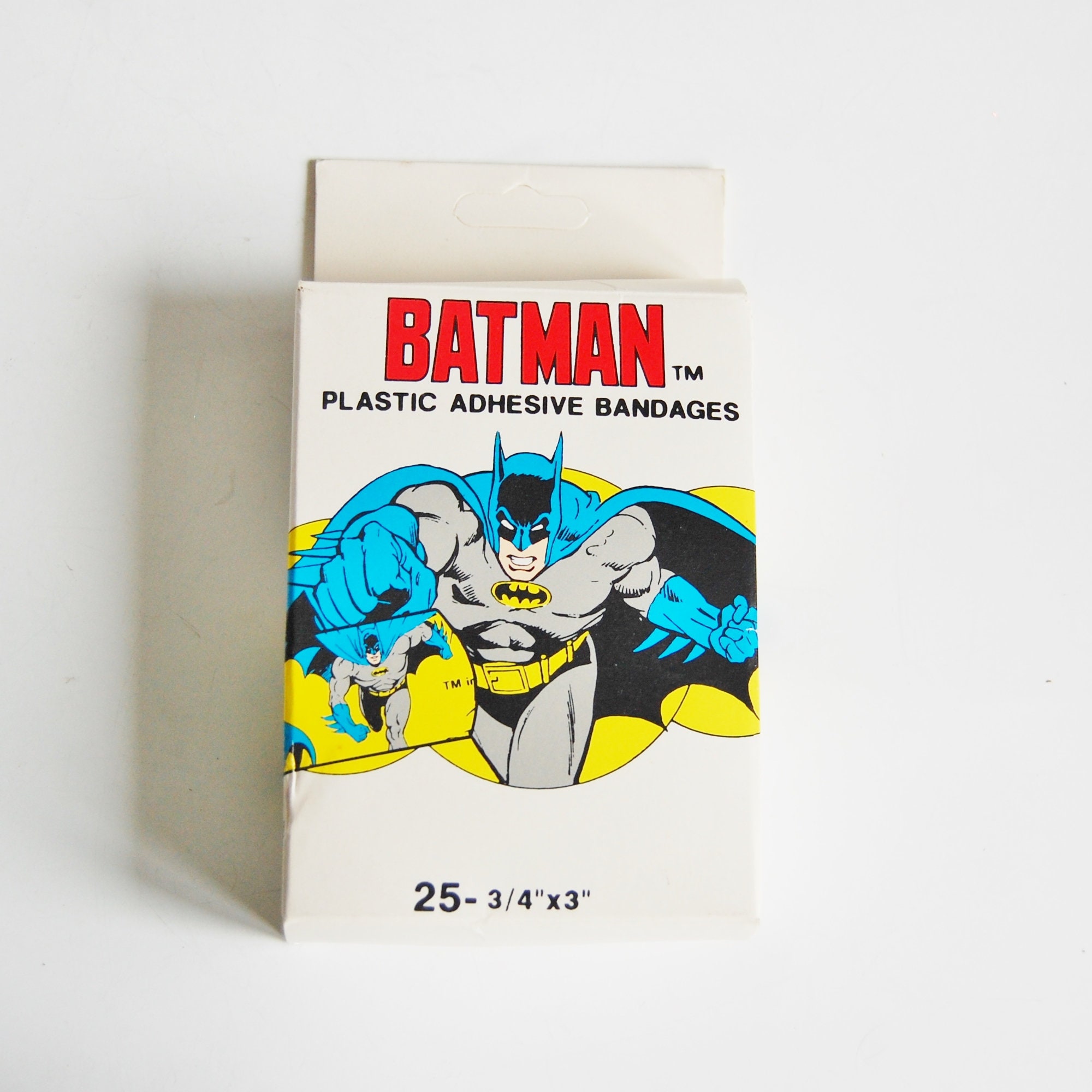 Vintage 80s Batman Bandages Box Quantasia Comic Book Design - Etsy