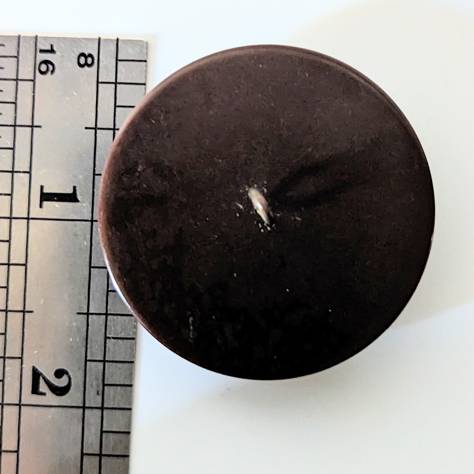 Vintage 1930s Chunky Carved Bakelite Button Dark Brown Coat - Etsy