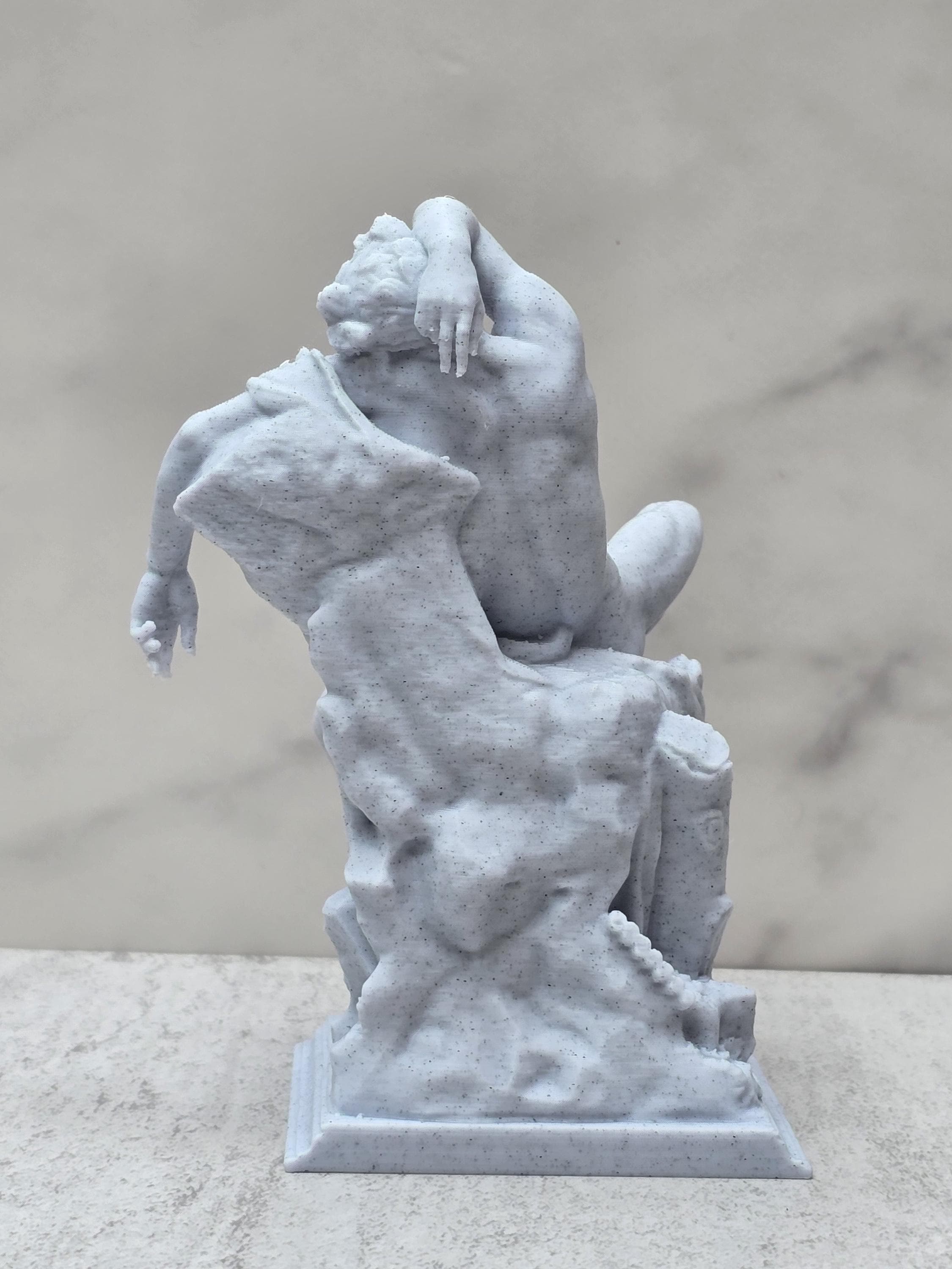 Barberini Faun Statue – Greek Mythology Decor – Sleeping Satyr ...
