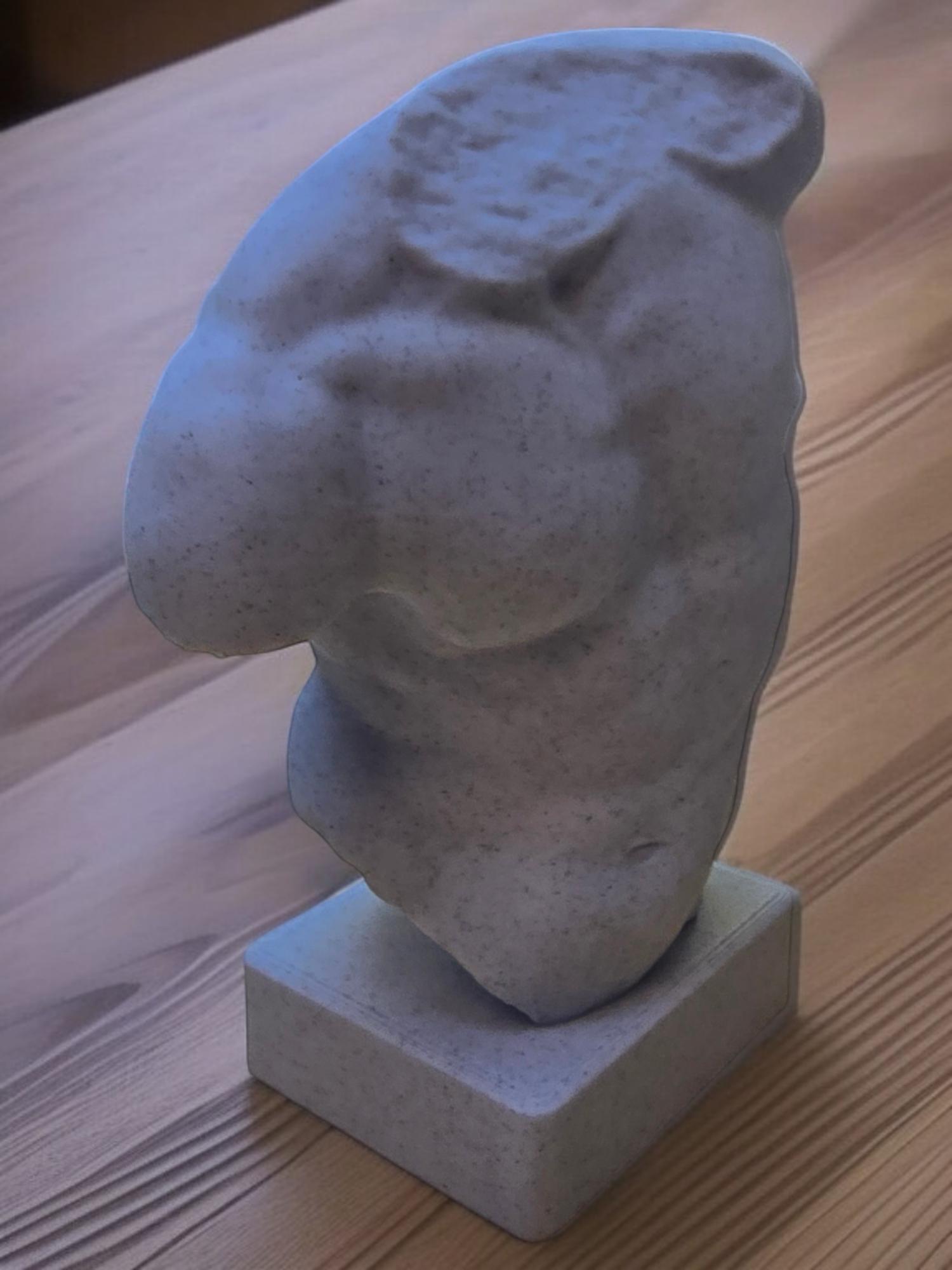 Gaddi Torso - Greek Mythology Sculpture - 3D Printed Classical Art ...