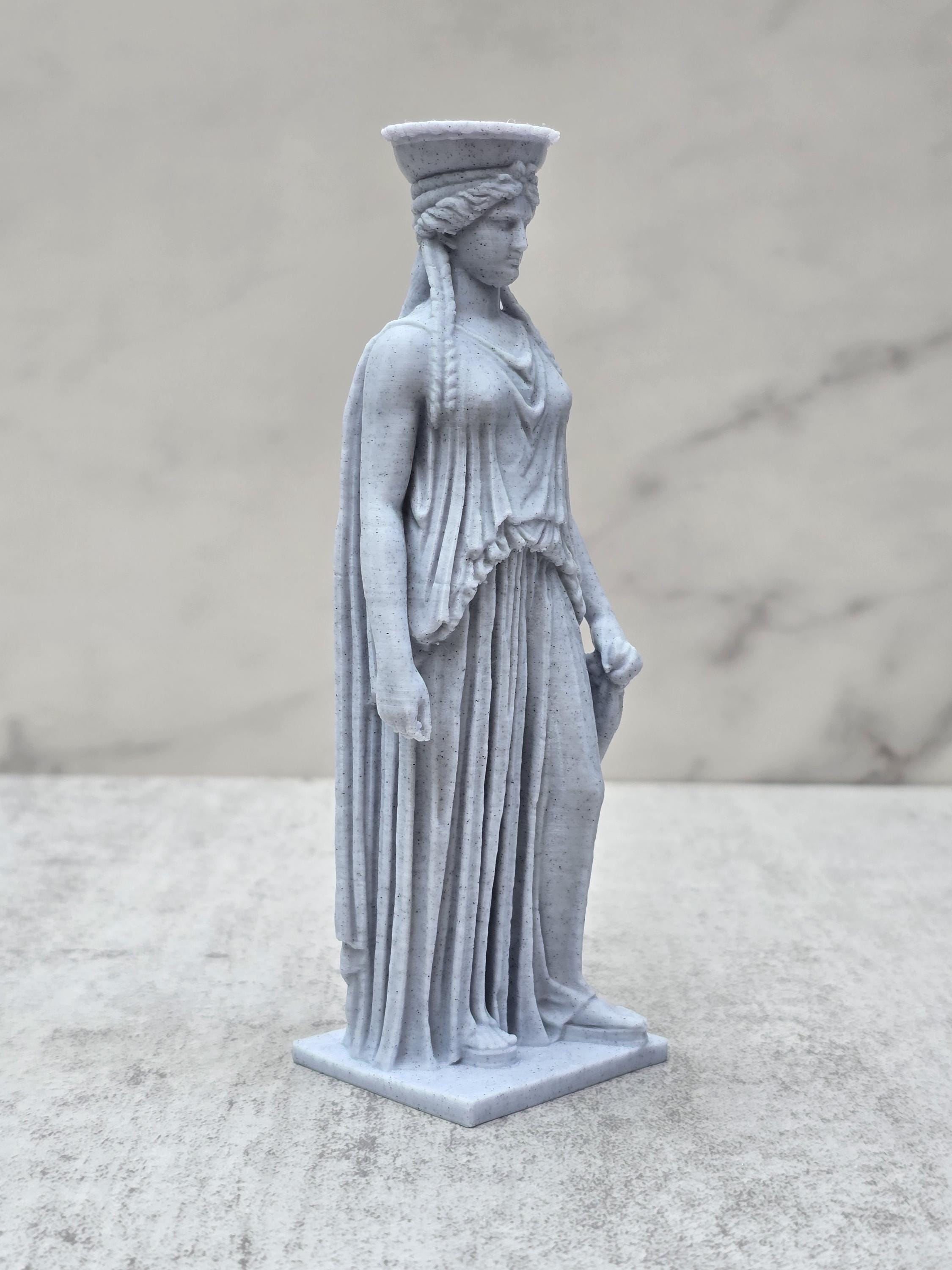 Caryatid Statue | Ancient Greek Female Column Sculpture | Classical ...
