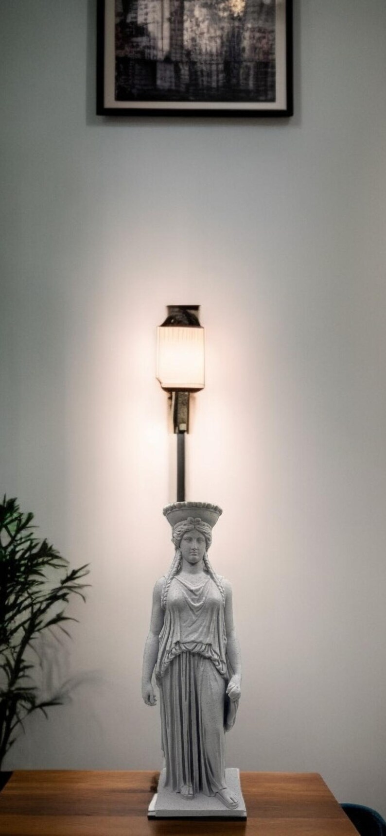 Caryatid Statue | Ancient Greek Female Column Sculpture | Classical ...