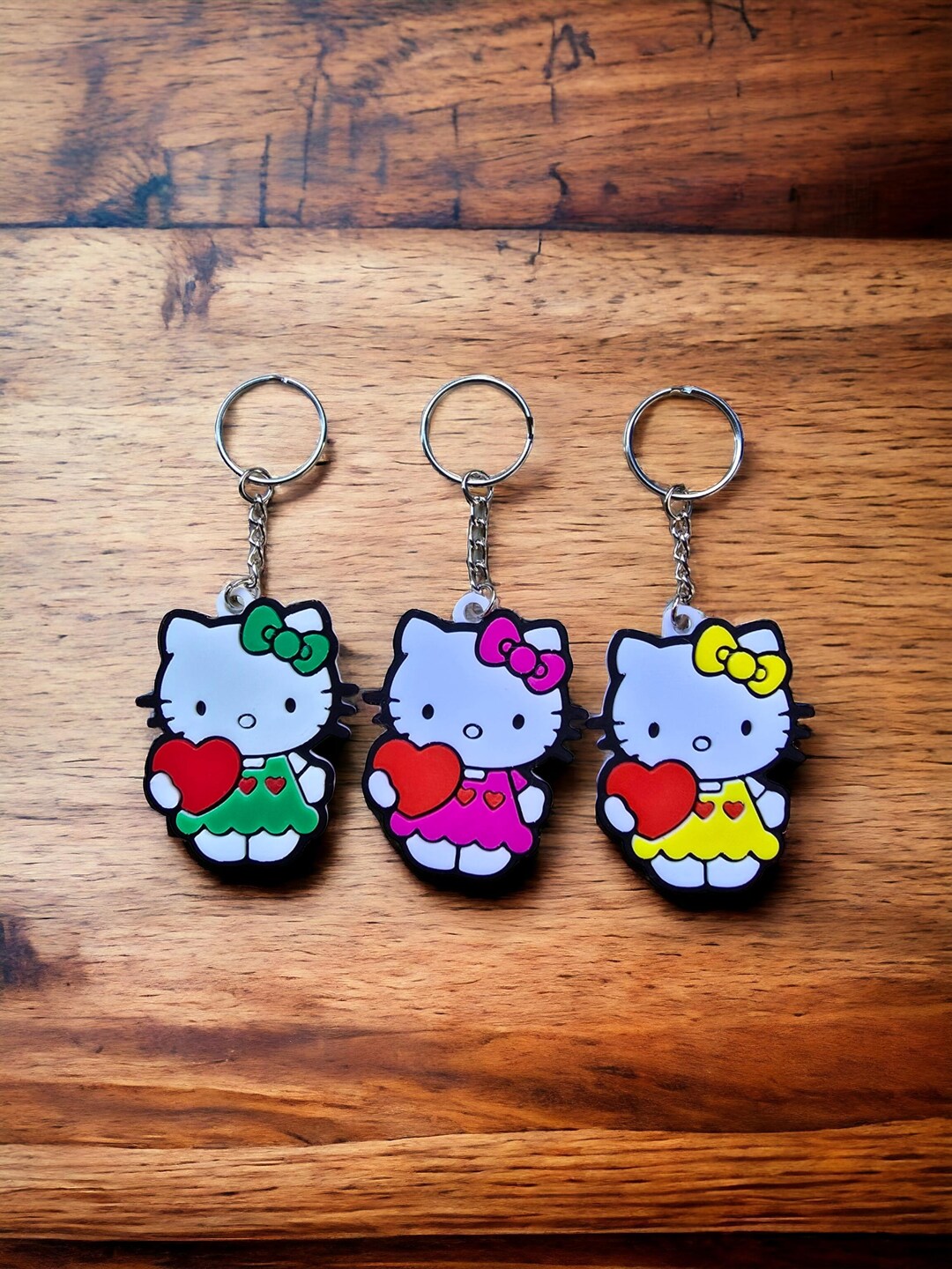 Hello Kitty Keychain - Cute & Durable 3D Printed Accessory for Fans ...