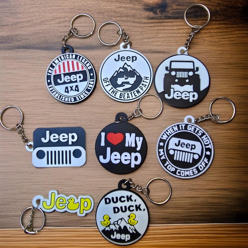 Jeep Keychain - Etsy