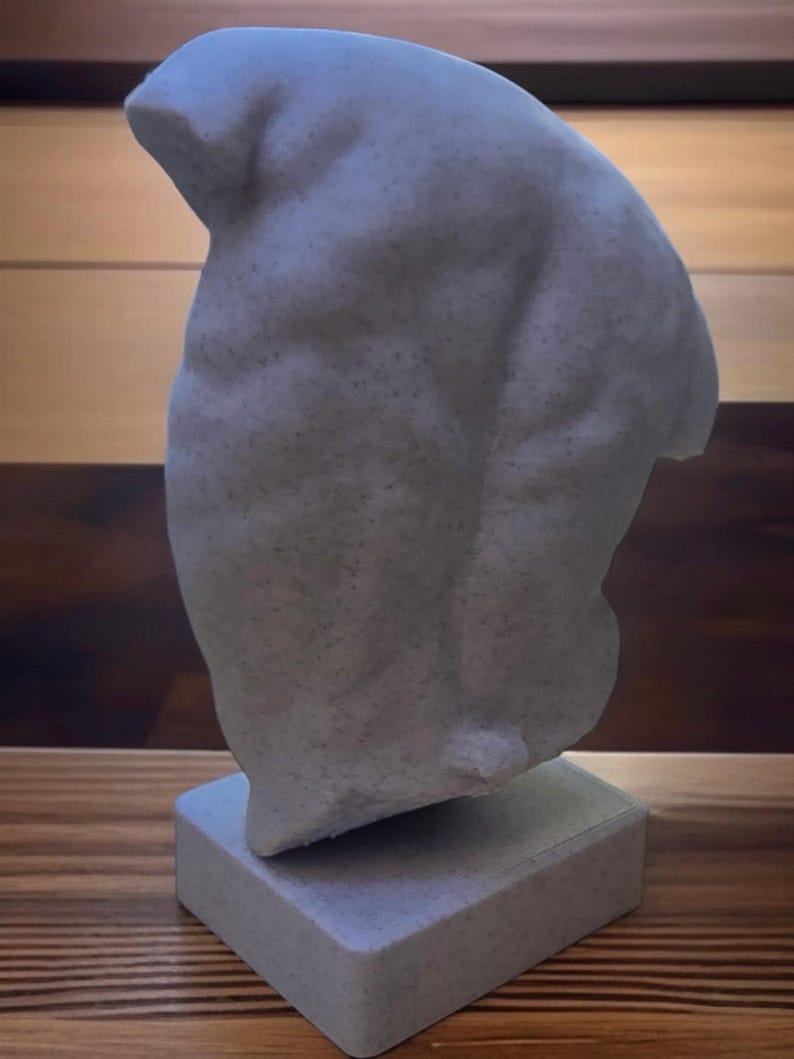 Gaddi Torso - Greek Mythology Sculpture - 3D Printed Classical Art ...