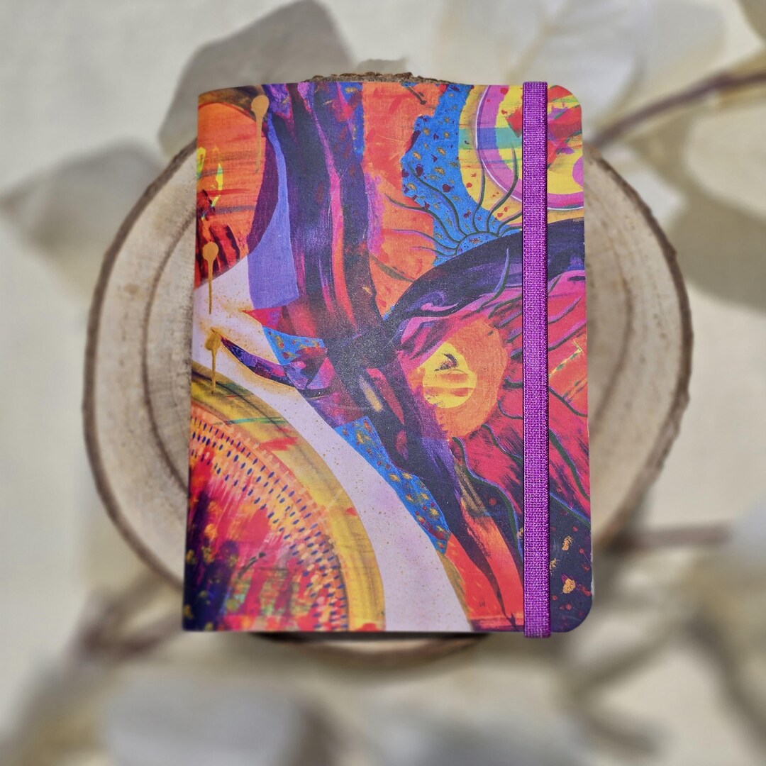 Feel in Colors Mini Log Book | Pocket Journal | Mini Travel Diary - Etsy