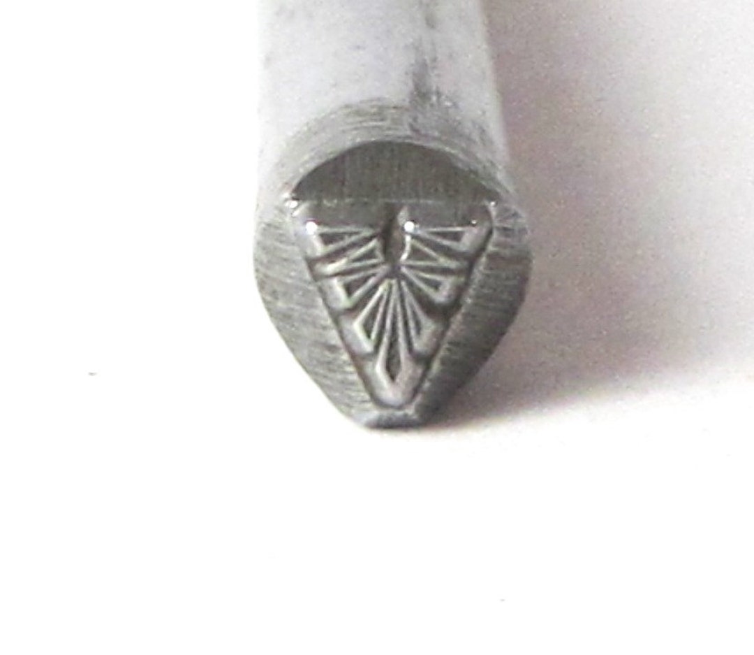 Tribal Design Stamp, Native American 15 Stamp, 5x4.5mm Metal Stamp ...