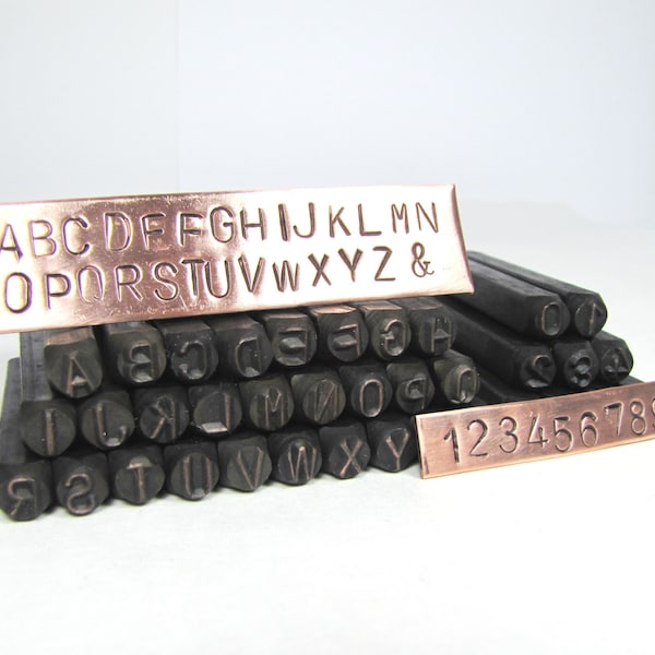 Metal Alphabet Stamp - Etsy