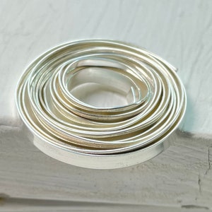 Smooth Bezel Wire, 3 Feet Bezel Wire, Fine Silver 999, 1/8 Inch Wire ...