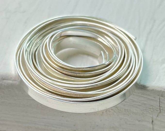 Smooth Bezel Wire, 3 Feet Bezel Wire, Fine Silver 999, 1/8 Inch Wire ...