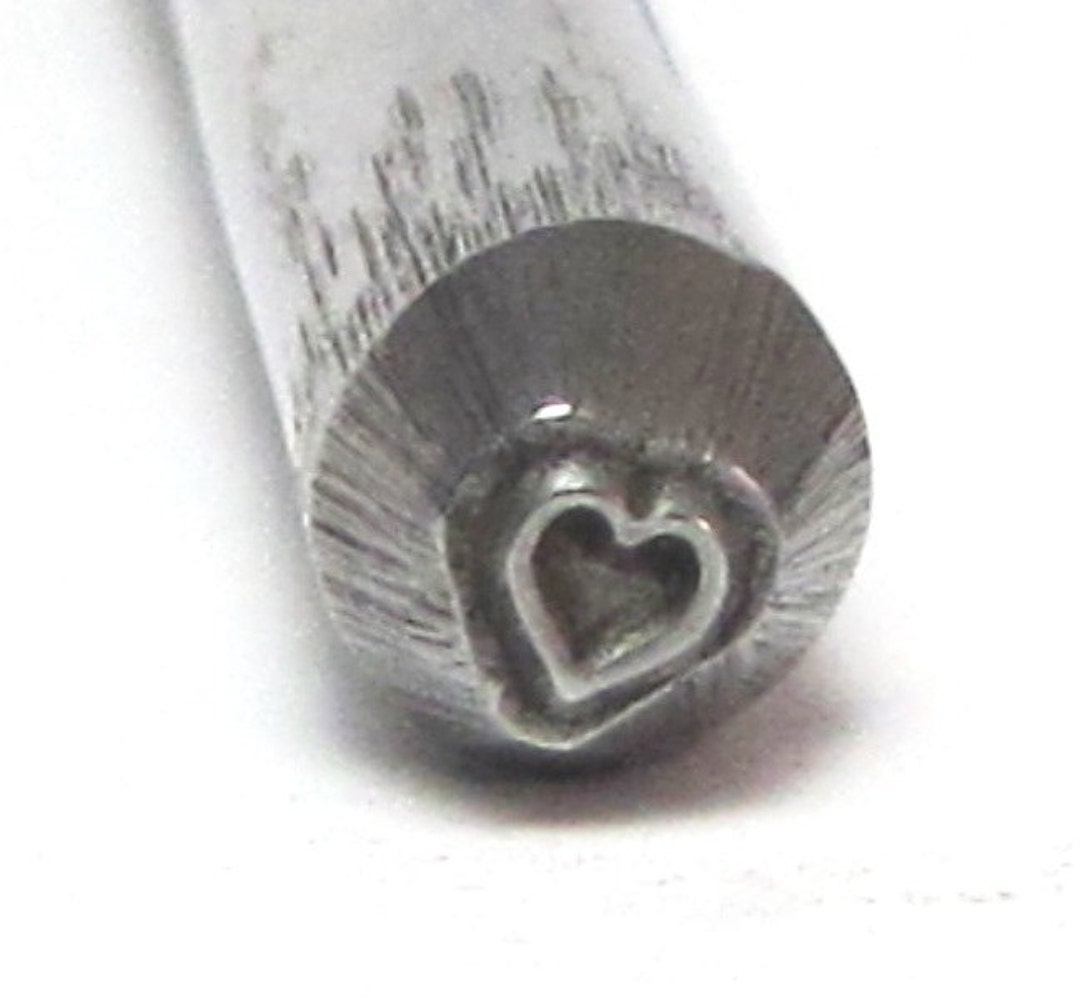Mini Heart Stamp, 2.5 Mm Heart Stamp, Small Heart Stamp, Heart-shaped ...