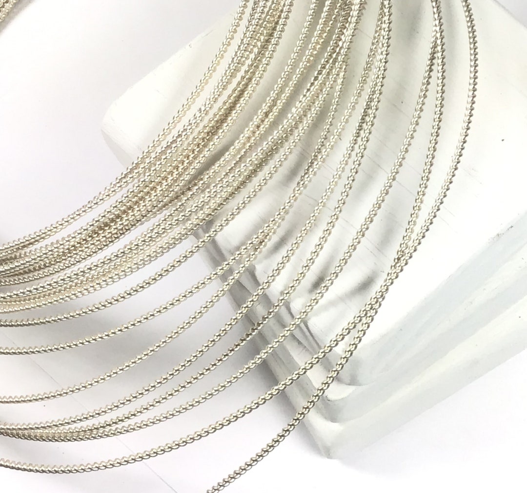 Twisted Wire 18 Gauge, 1 Ft Sterling Silver Wire, Jewelry Twist Wire ...