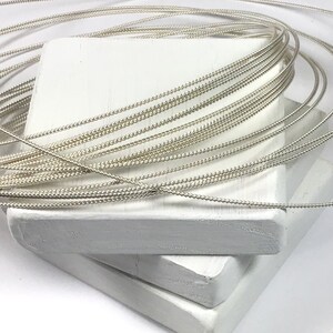 Twisted Wire 20 Gauge, Sterling Silver Wire, 1 Ft Length, Jewelry Wire ...