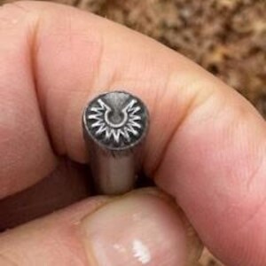 Native American -6- Design 5 X 5 Mm Stamp for Tribal Jewelry Stamping ...