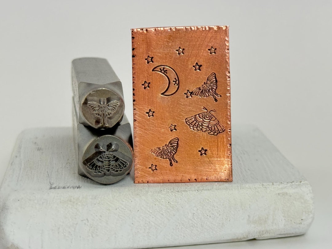 Moth Stamps, Luna Moth Stamps, American Moon Moth Stamps, Metal ...