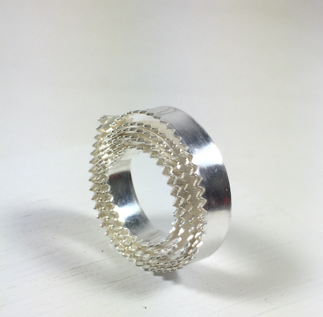 Serrated Bezel Wire, 1 Ft Bezel Wire, Fine Silver 999, 3/16 26 Ga Bezel ...