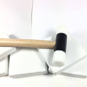 Plastic Mallet 1" Face, 10" Long | Non-marring Ring Forming & Metal ...