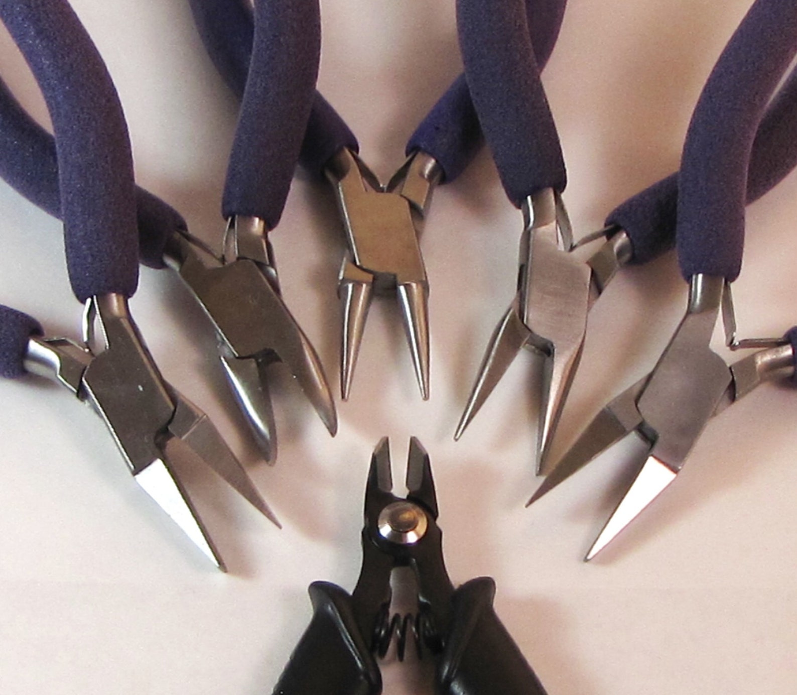 Complete Pliers Set 6.5 Inch 6 Piece Pliers Set Comfort - Etsy