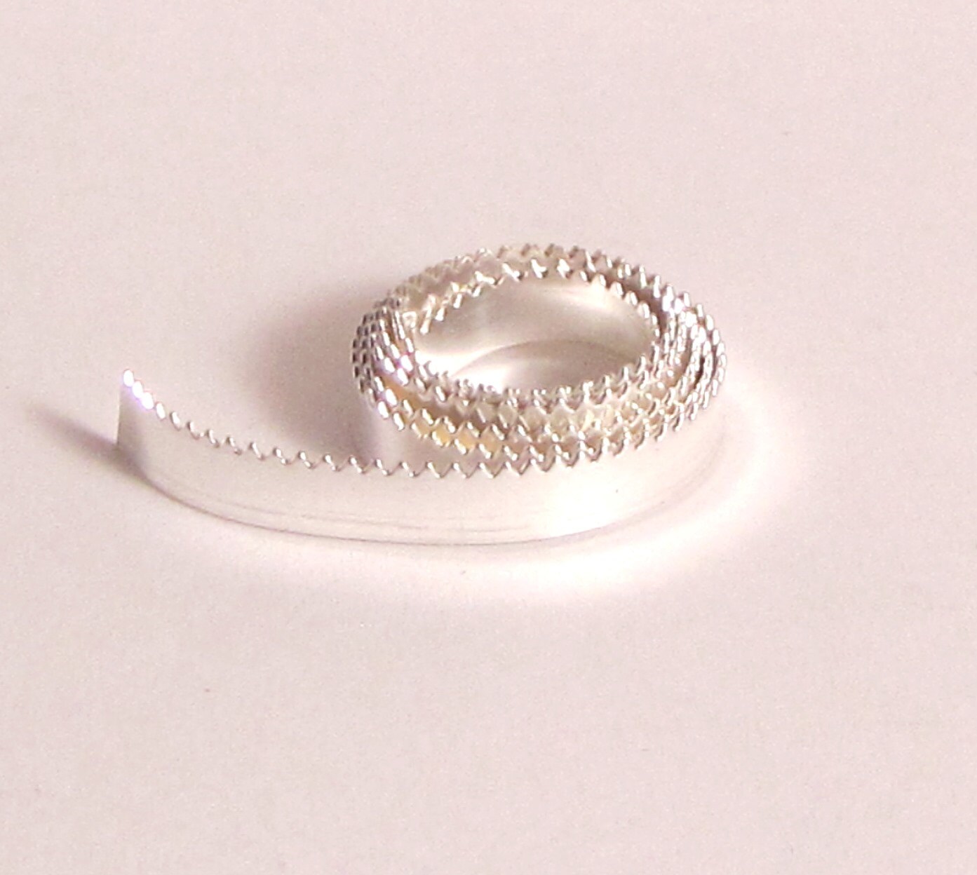 Serrated Bezel Wire, Fine Silver .999, 3/16 26 Ga Bezel Wire, 3 Ft ...
