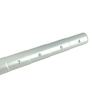 Stepped Ring Mandrel, Ring Sizing Mandrel in Whole or Half Sizes ...