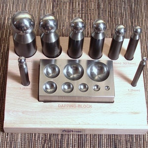 Steel Dapping Set, 10 Pc Dapping Set,dapping Combo, Compact Dapping Set ...