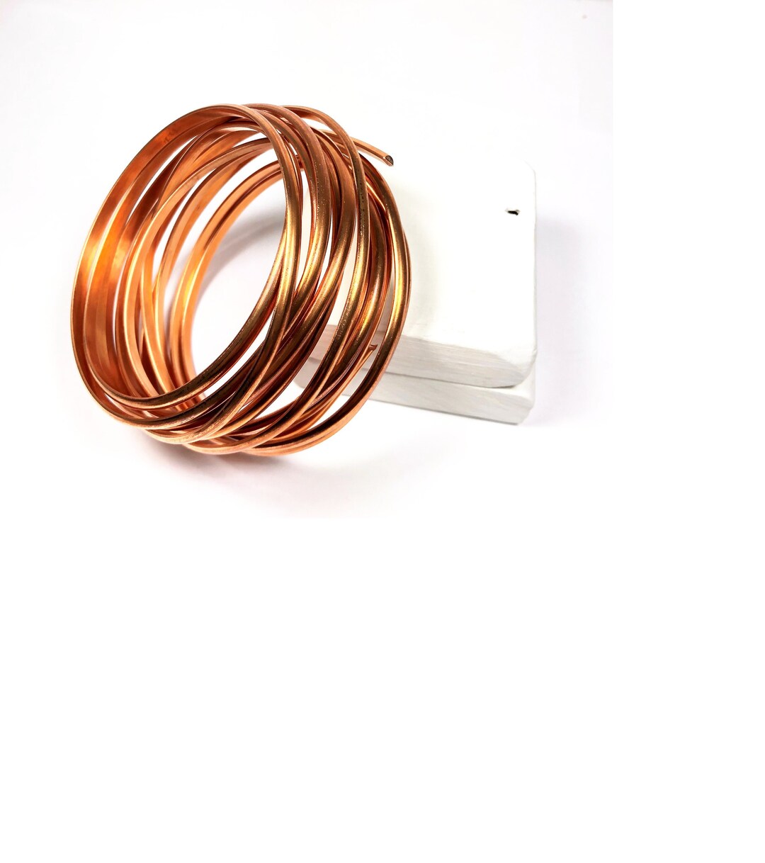 Half Round Wire, 6 Gauge Copper Wire, Jewelry Copper Wire, Tribal ...