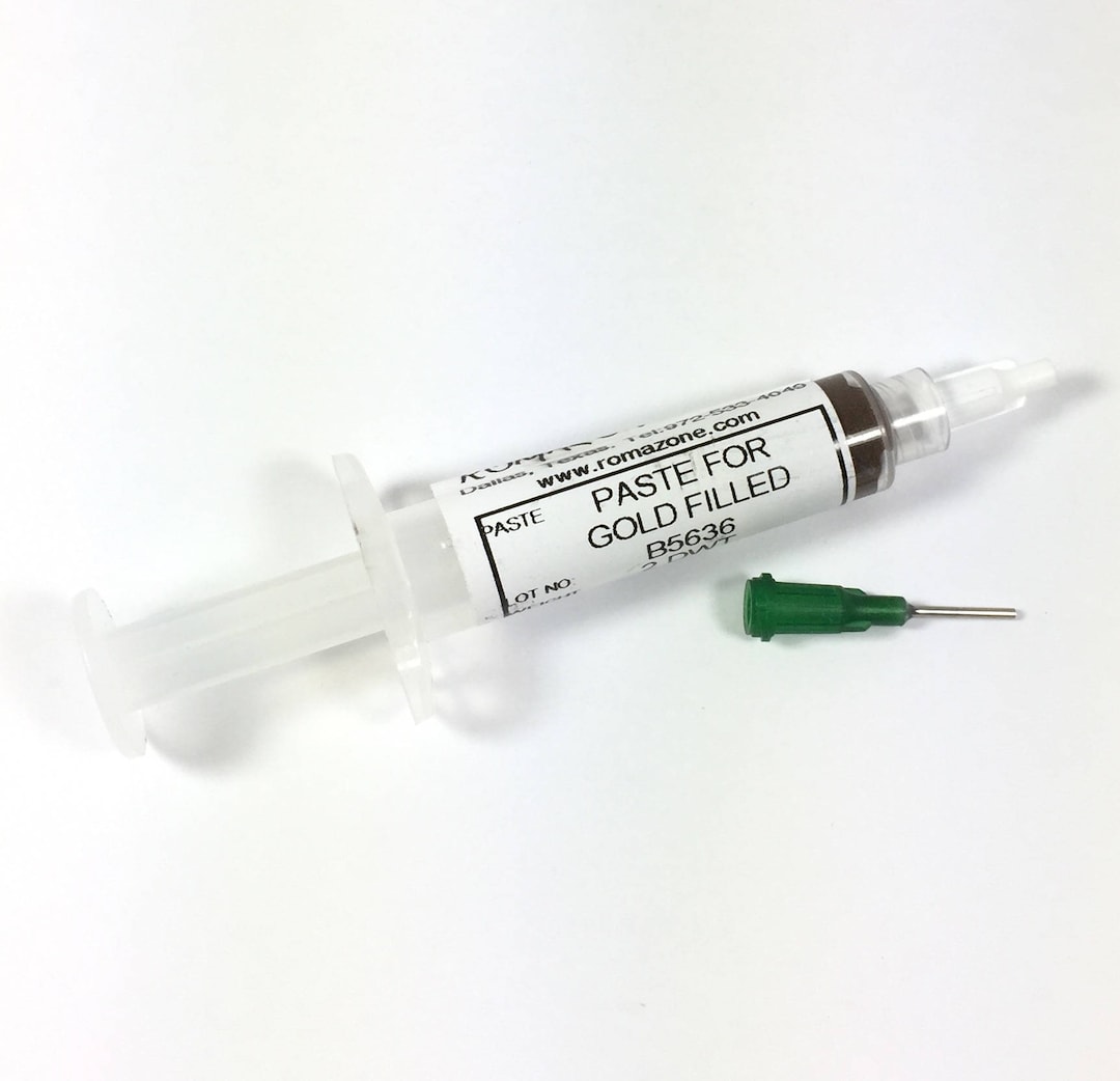 Gold Filled Paste Solder 2 Dwt Pennyweight, Soldering Paste, for Any ...