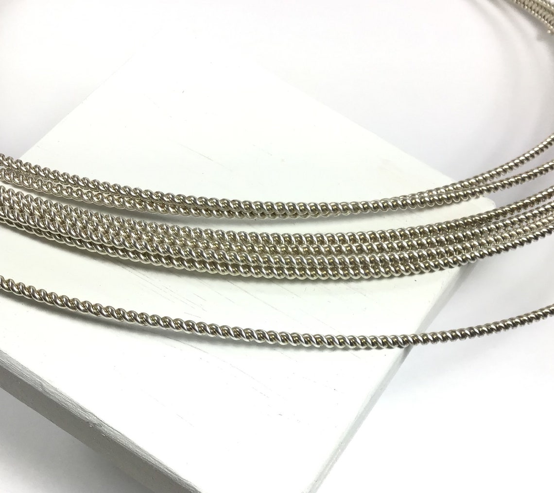 Twisted Wire 16 Gauge Sterling Silver Wire Great for Rings | Etsy