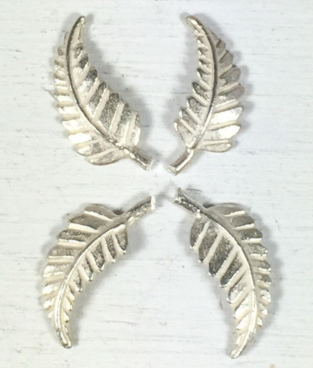 Sterling Silver Leaf Casting, Silver Castings, Silver Cast Leaves, 14 ...
