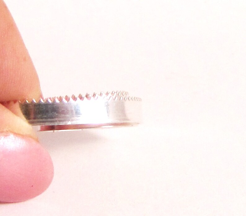 Serrated Bezel Wire, Fine Silver .999, 3/16 26 Ga Bezel Wire, 3 Ft ...