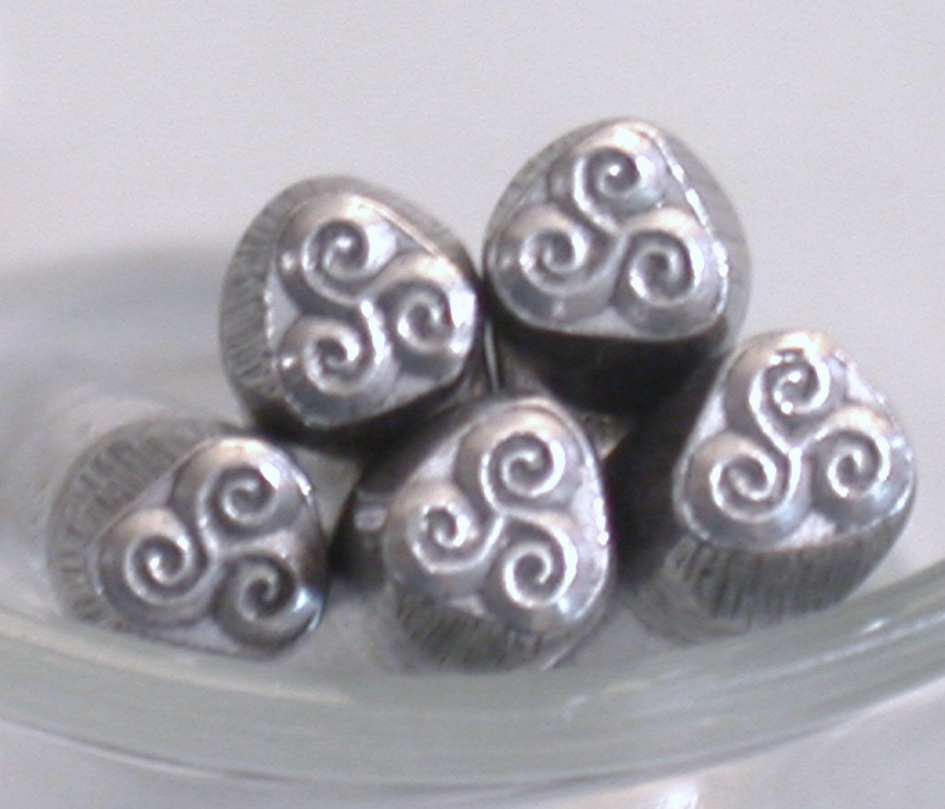 Irish Celtic Swirl Steel Design Stamp for Silver Working 5x5 Mm - Etsy