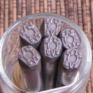 Horn Toad Steel Design Stamp Cute as Can Be 6x5 South West Yourself - Etsy