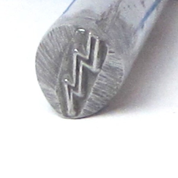 Lightning Bolt Stamp - Etsy