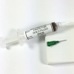 Gold Filled Paste Solder 2 Dwt Pennyweight, Soldering Paste, for Any ...