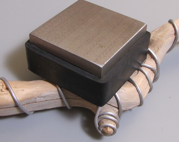 Steel Block, 2.5 X 2.5 X 1 ", Rubber Block, Steel Bench Block, Combo ...