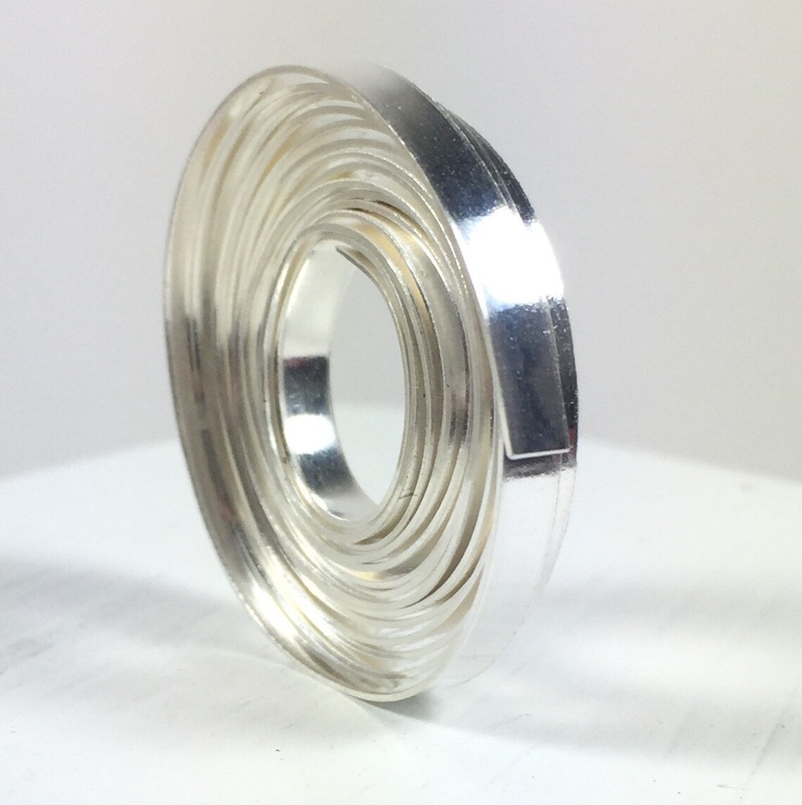 Smooth Bezel Wire, Silver Bezel Wire, 3 Ft Flat Bezel Wire, 26 Ga 1/8 ...