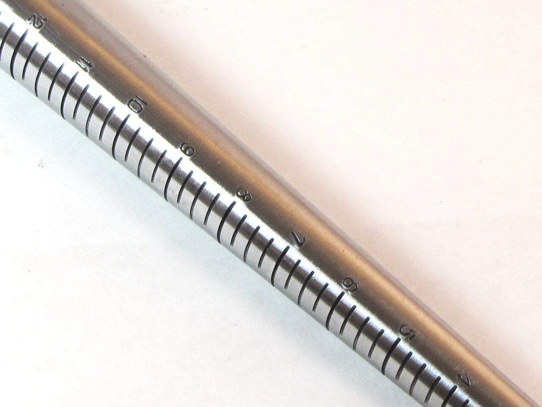 Steel Ring Mandrel, Size 1 to 15, Ring Sizing Tool, Ring Making Tool ...