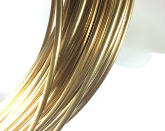 Brass Half Round Wire | Etsy