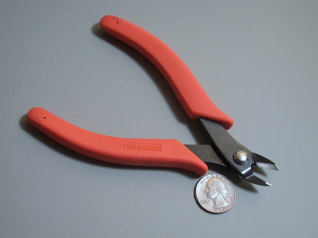 Heavy Duty Wire Flush Cutters, up to 12 Gauge Wire Cutters, Flush Cut ...