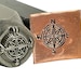 Compass Steel Stamp, Metal Stamping, Jewelry Making, Exploration ...