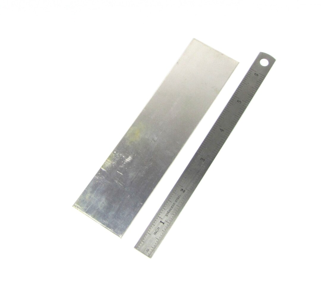 Sterling Silver Sheet 24 Gauge, Silver Sheet Size 1.5 X 6 In, Jewelry ...