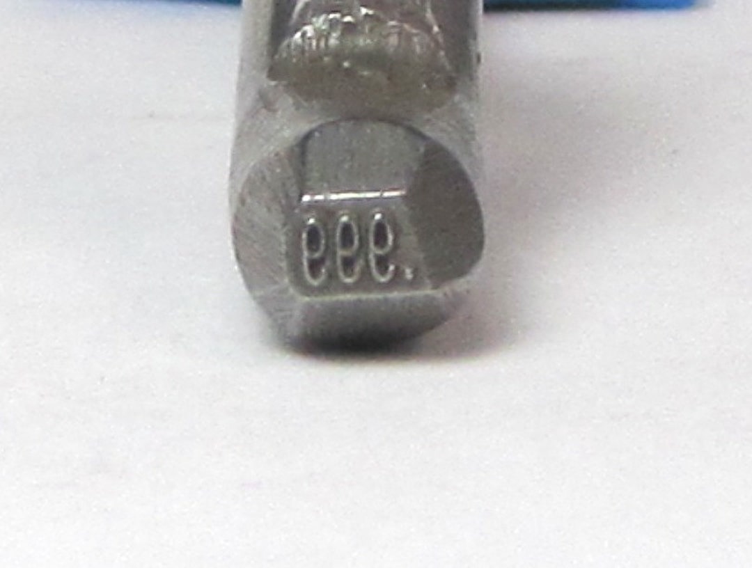 Hallmark Stamp .999 in Ring Band Stamp for FINE Silver 3mm X 1.5mm - Etsy