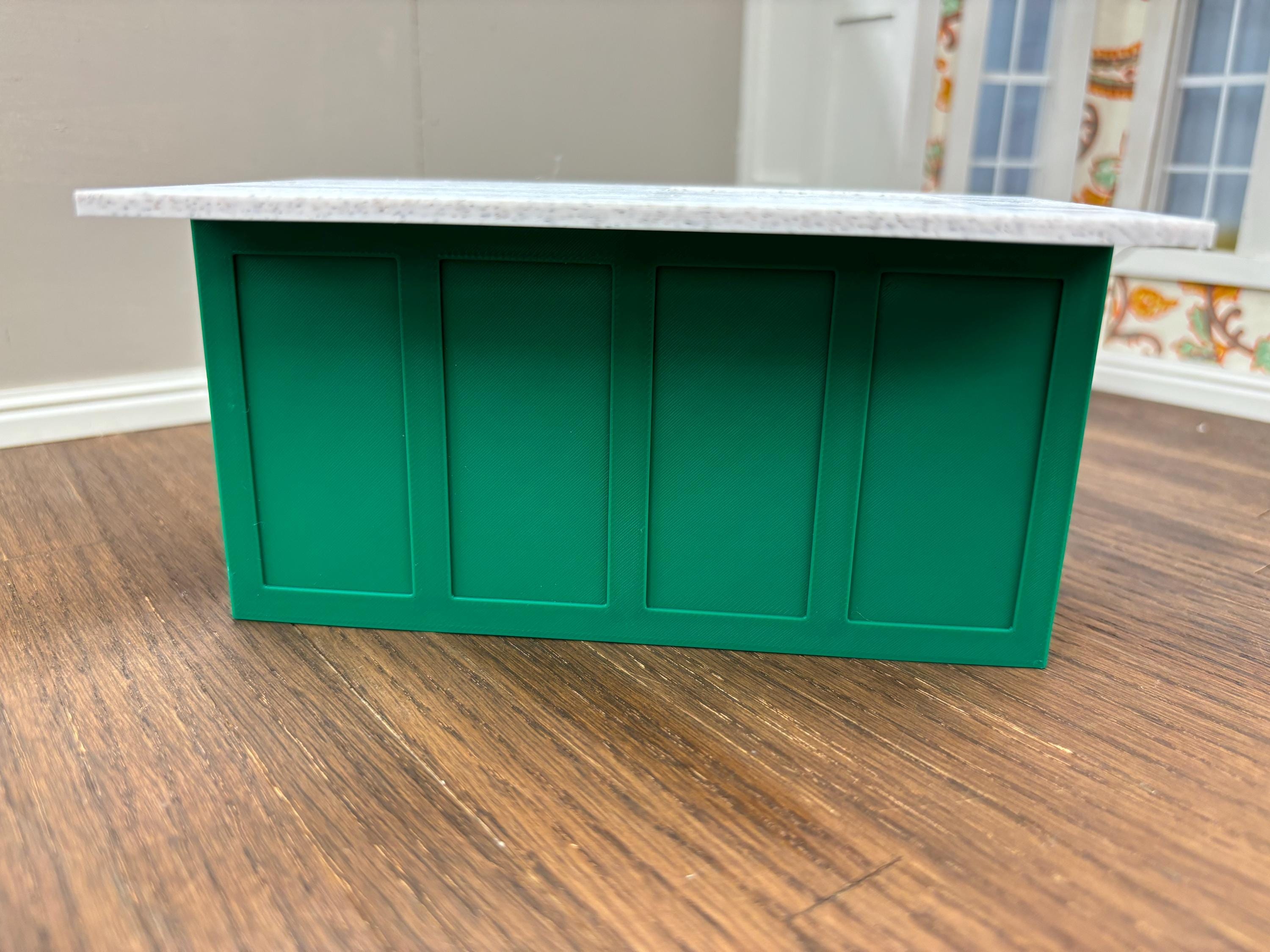 1:12 Scale Kitchen Island Beaded Trim EASY FIT KIT is Ready for Easy ...