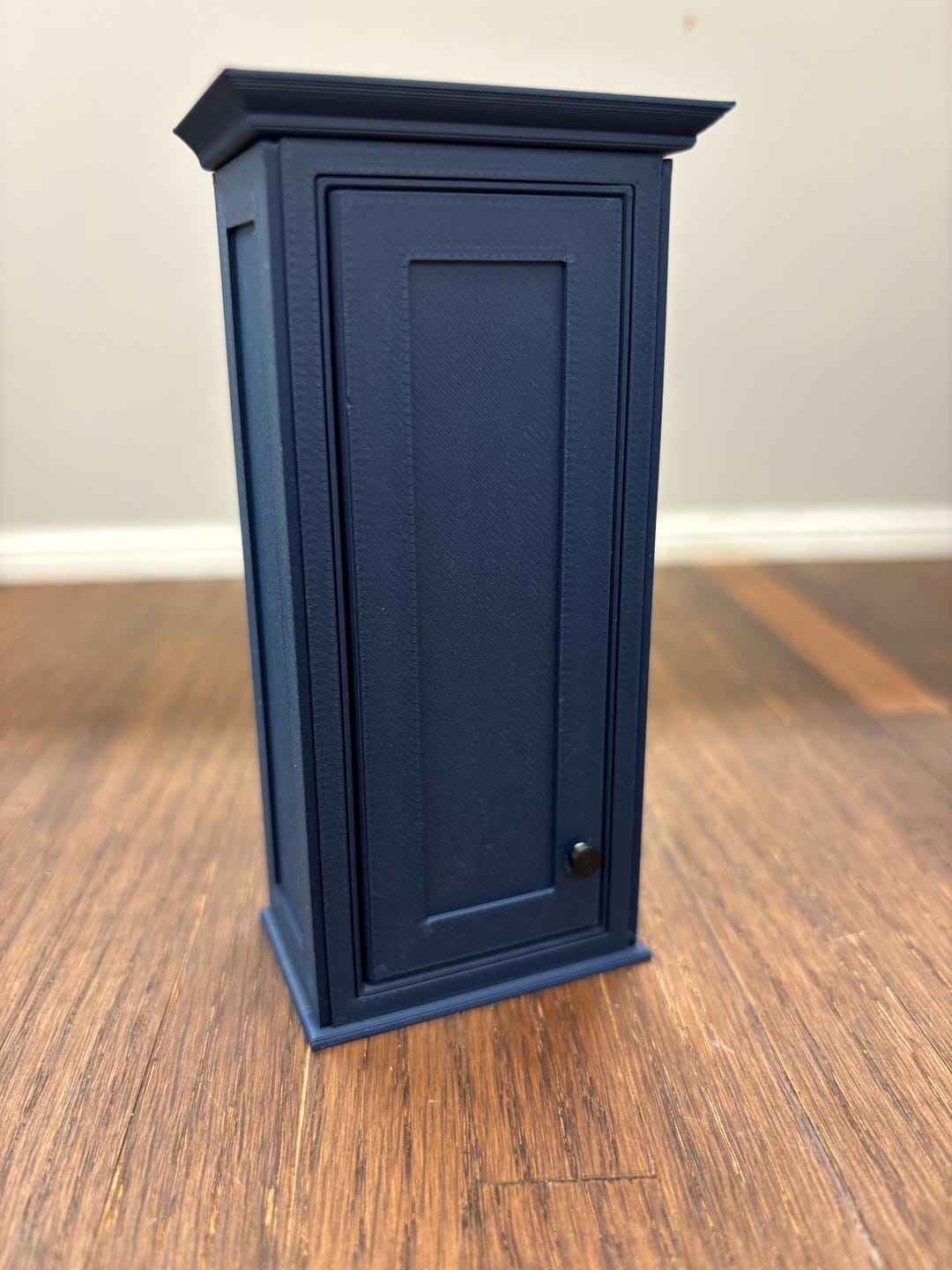 1:12 Scale Pre Colored Unassembled Beaded Trim Upper Kitchen Cabinet ...