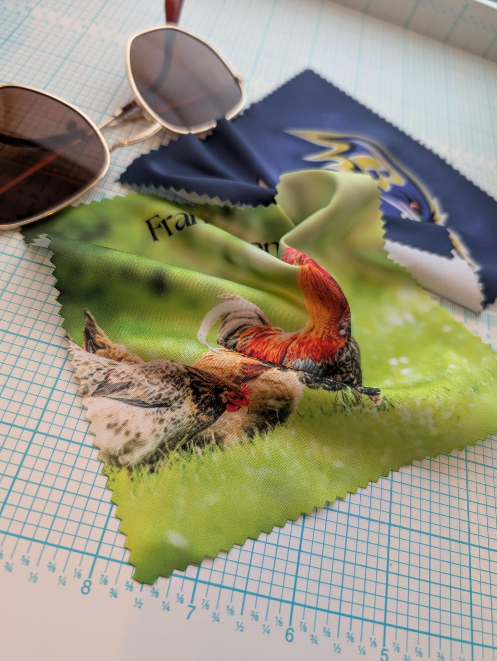 Custom Eyeglass Cleaning Cloth – 5x5 Sublimated Microfiber ...