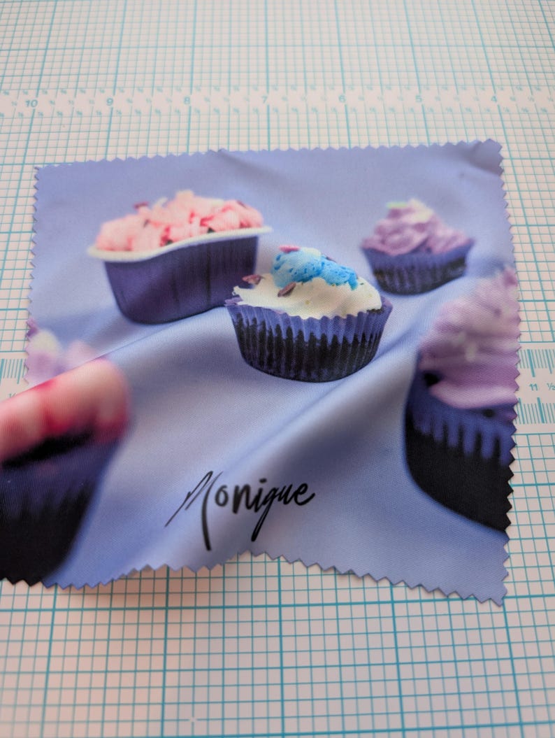 Custom Eyeglass Cleaning Cloth – 5x5 Sublimated Microfiber ...