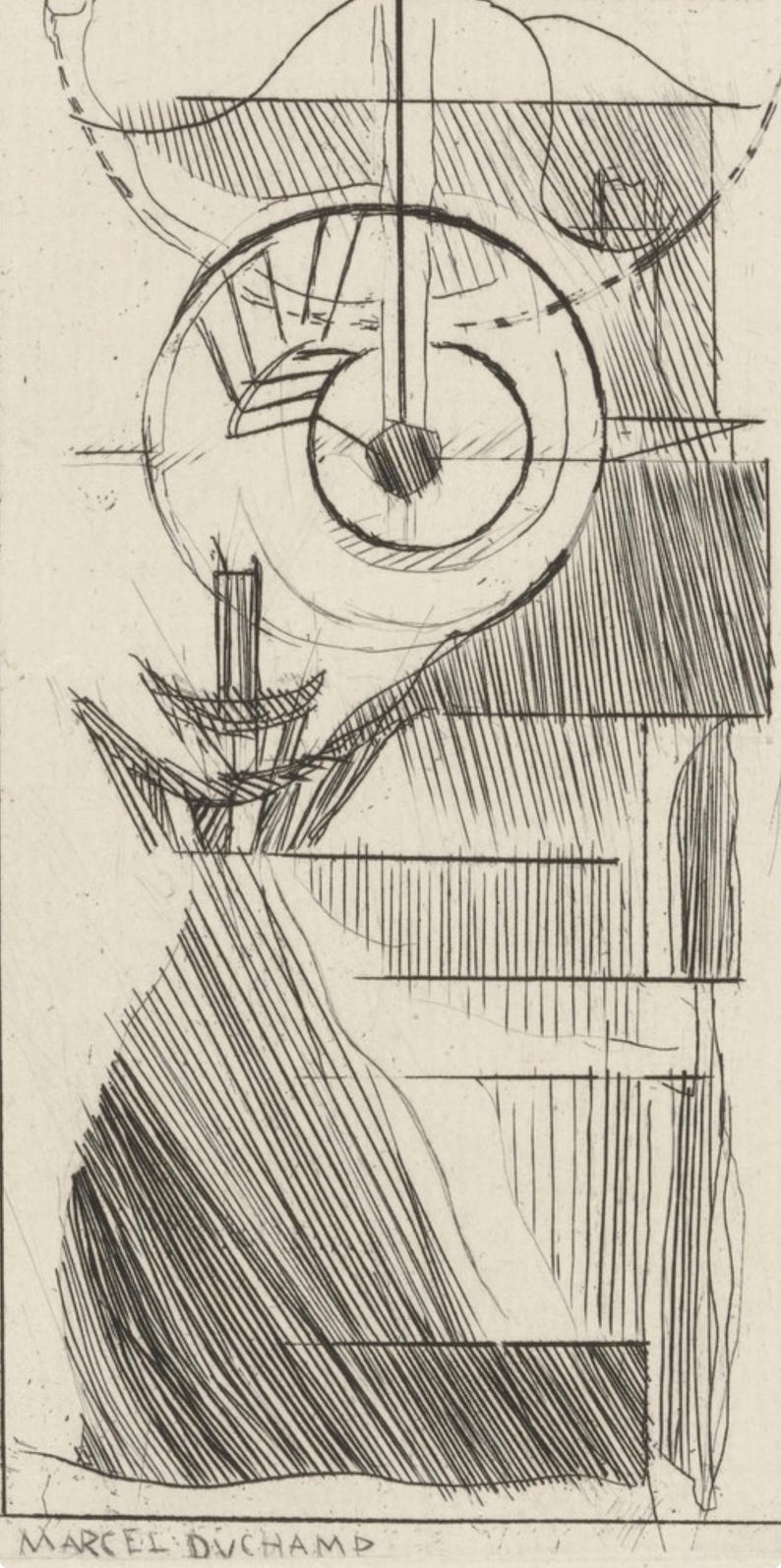 Marcel Duchamp, Composition, Du Cubisme, Limited Edition Etching - Etsy